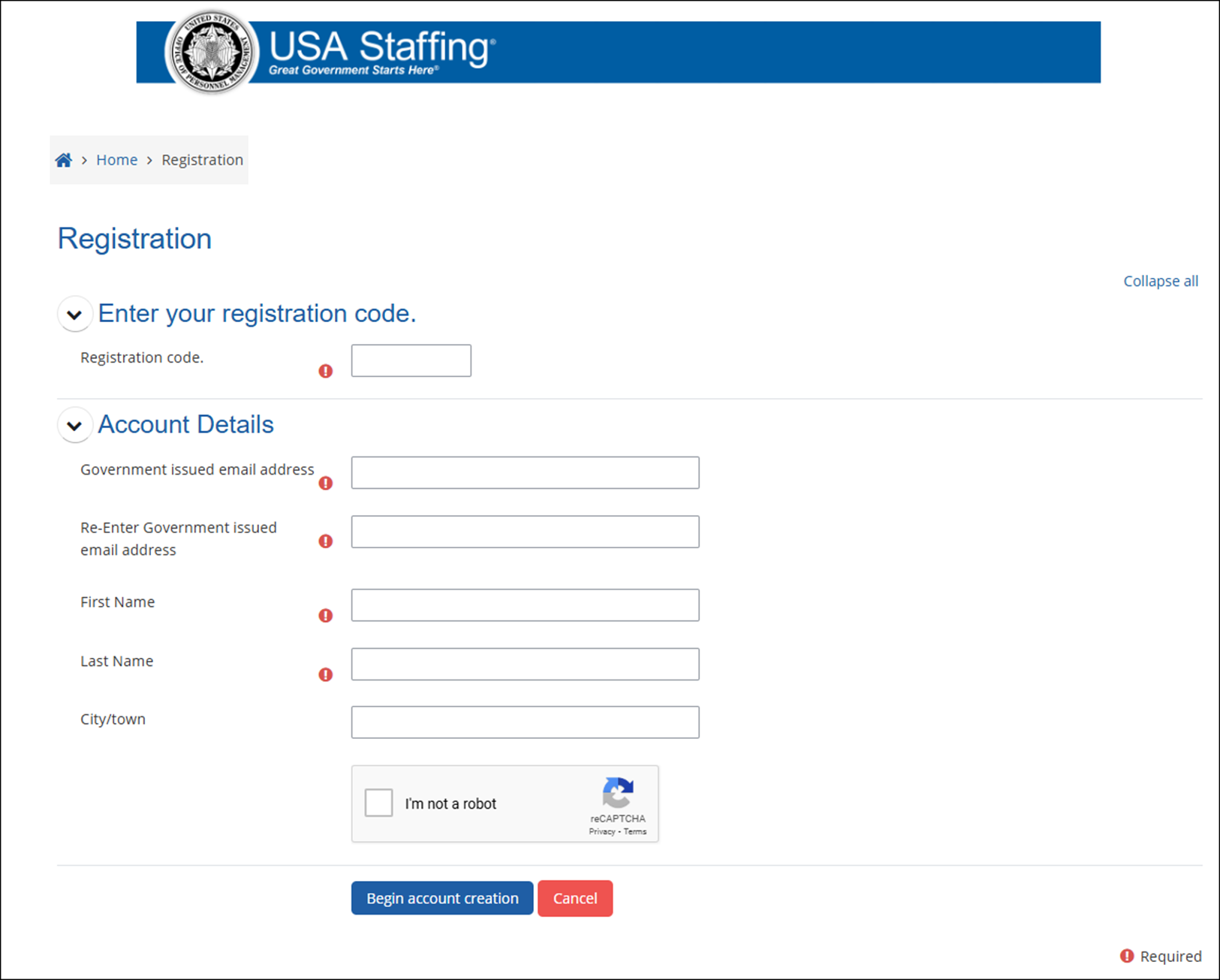 USA Staffing Online Training Registration Instructions – Advisory Board ...