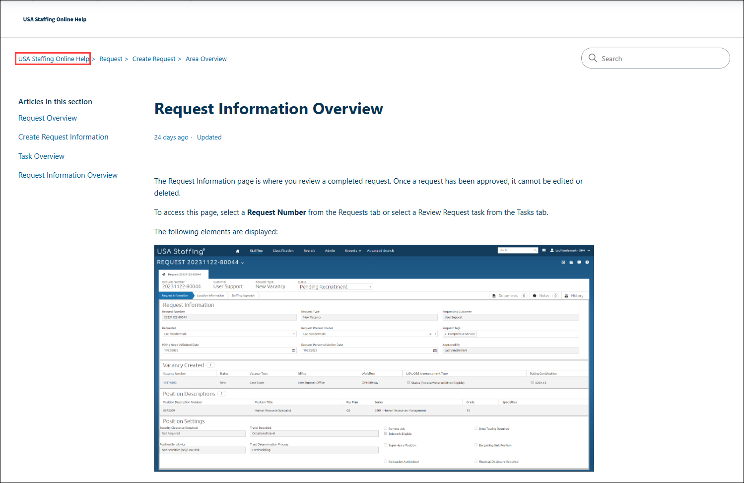 Request Training Exercise – Advisory Board Resource Center