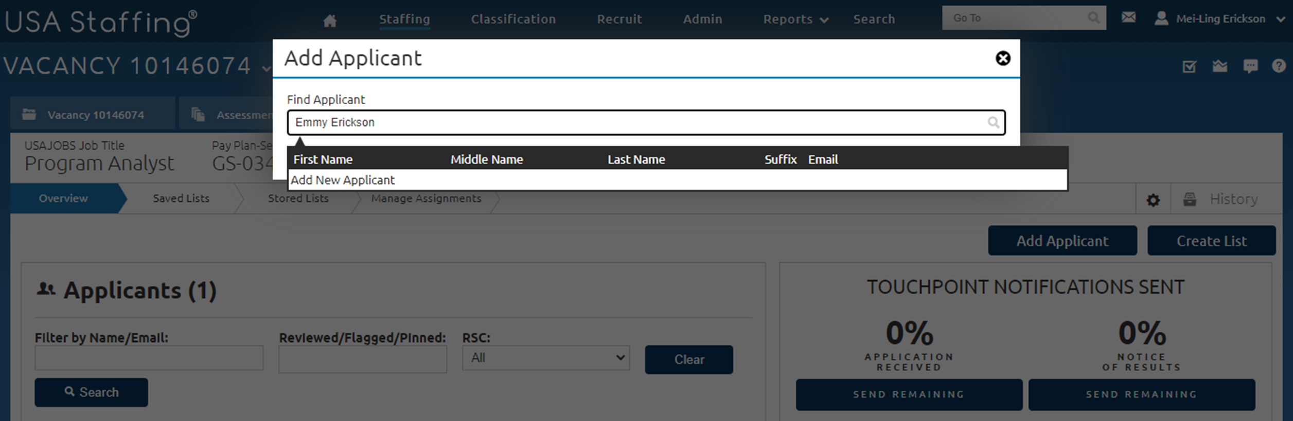 Referral Training Exercise 1: Key Entering an Applicant – Advisory ...